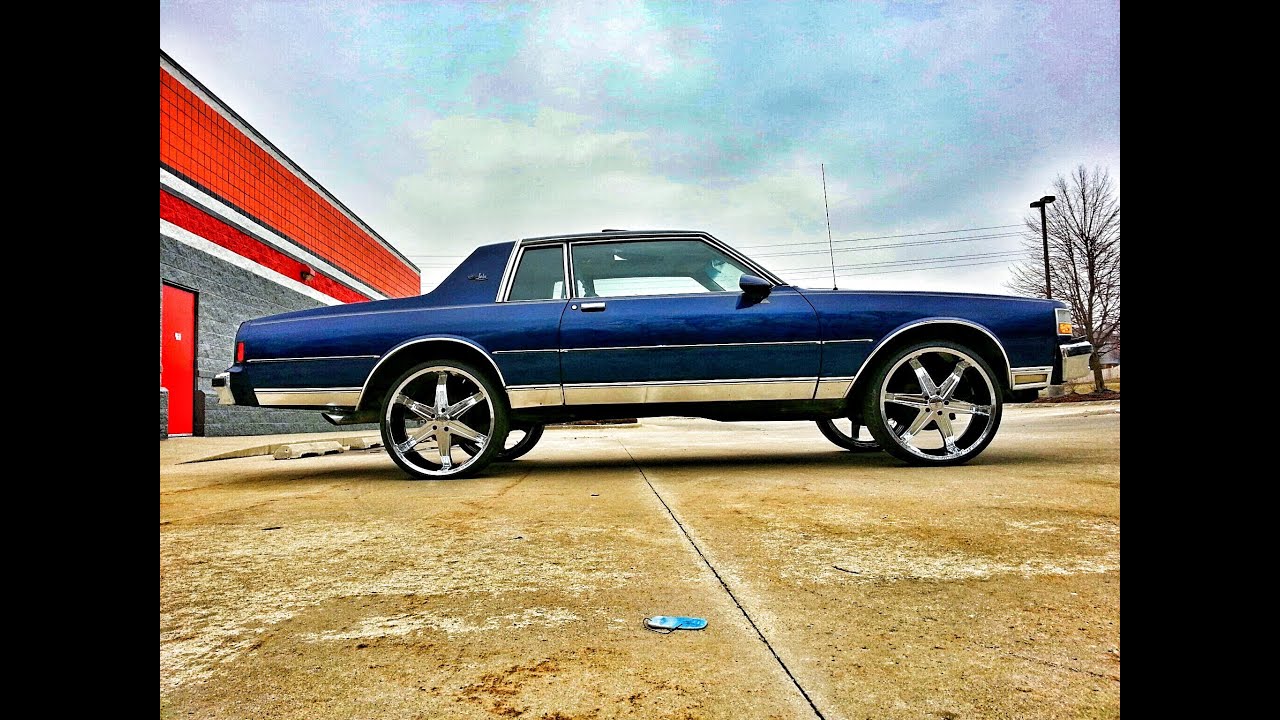 1986 Chevy Caprice Landau on 24s customized - YouTube