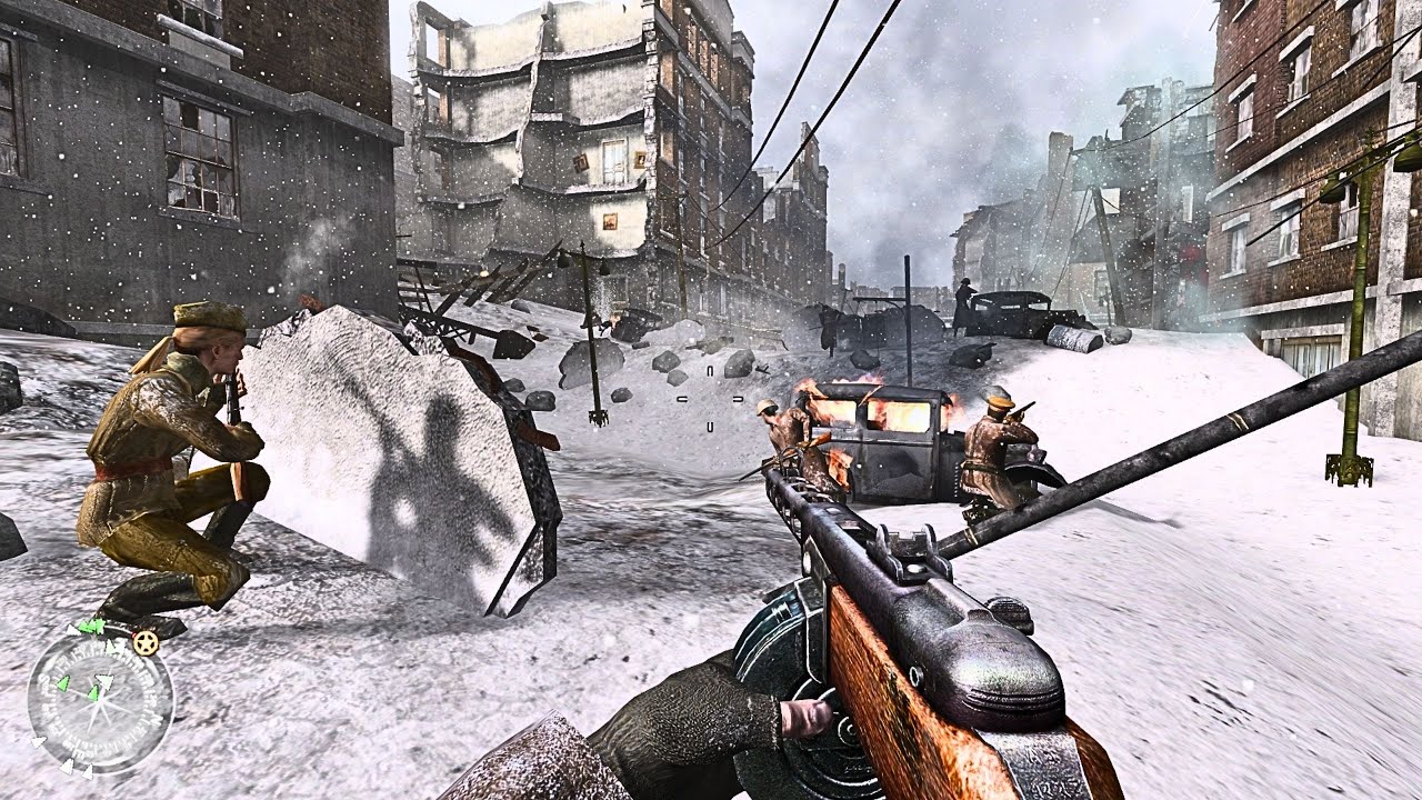 Downtown Assault U.S.S.R. 1943 [1080P 60FPS] Battle of Stalingrad ...