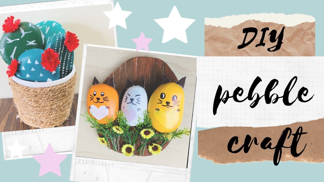 DIY Pebble Craft Ideas - YouTube