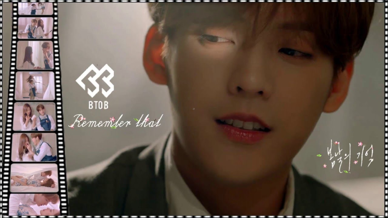 BtoB (비투비) - Remember that (봄날의 기억) MV HD k-pop [german Sub] - YouTube