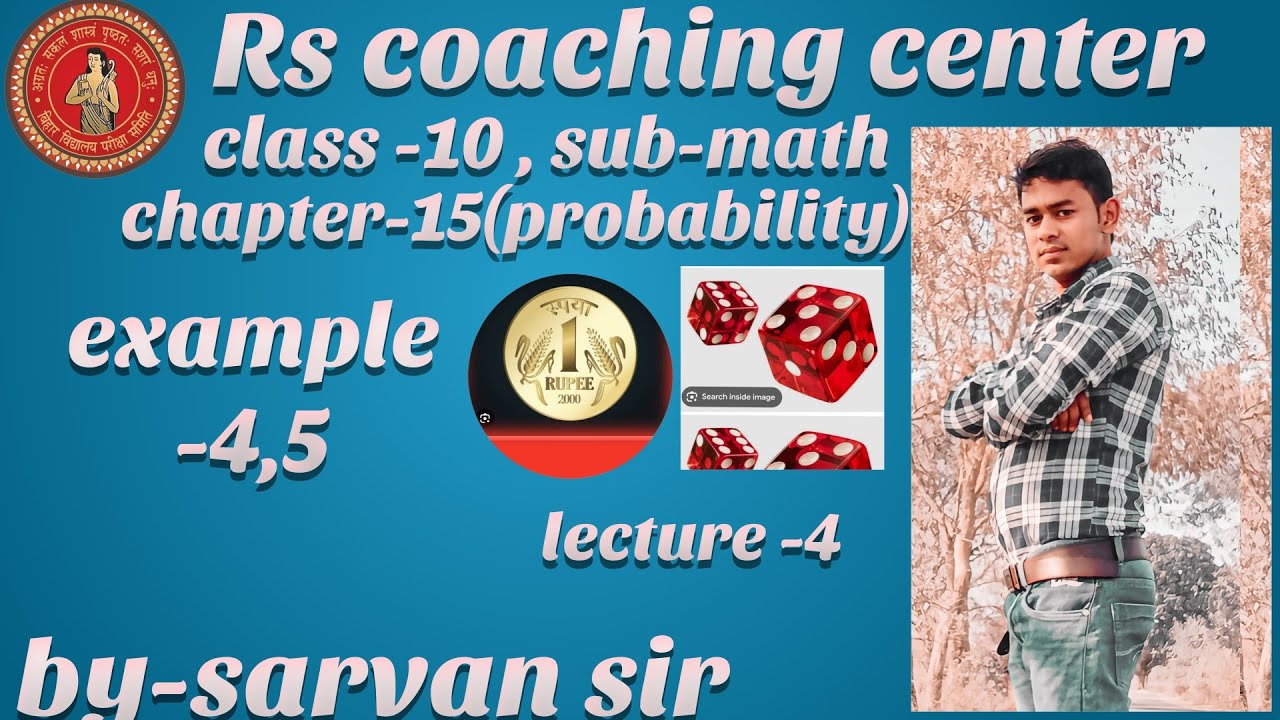 class 10/math// chapter- 15(probability)part-4// by-sarvan sir - YouTube