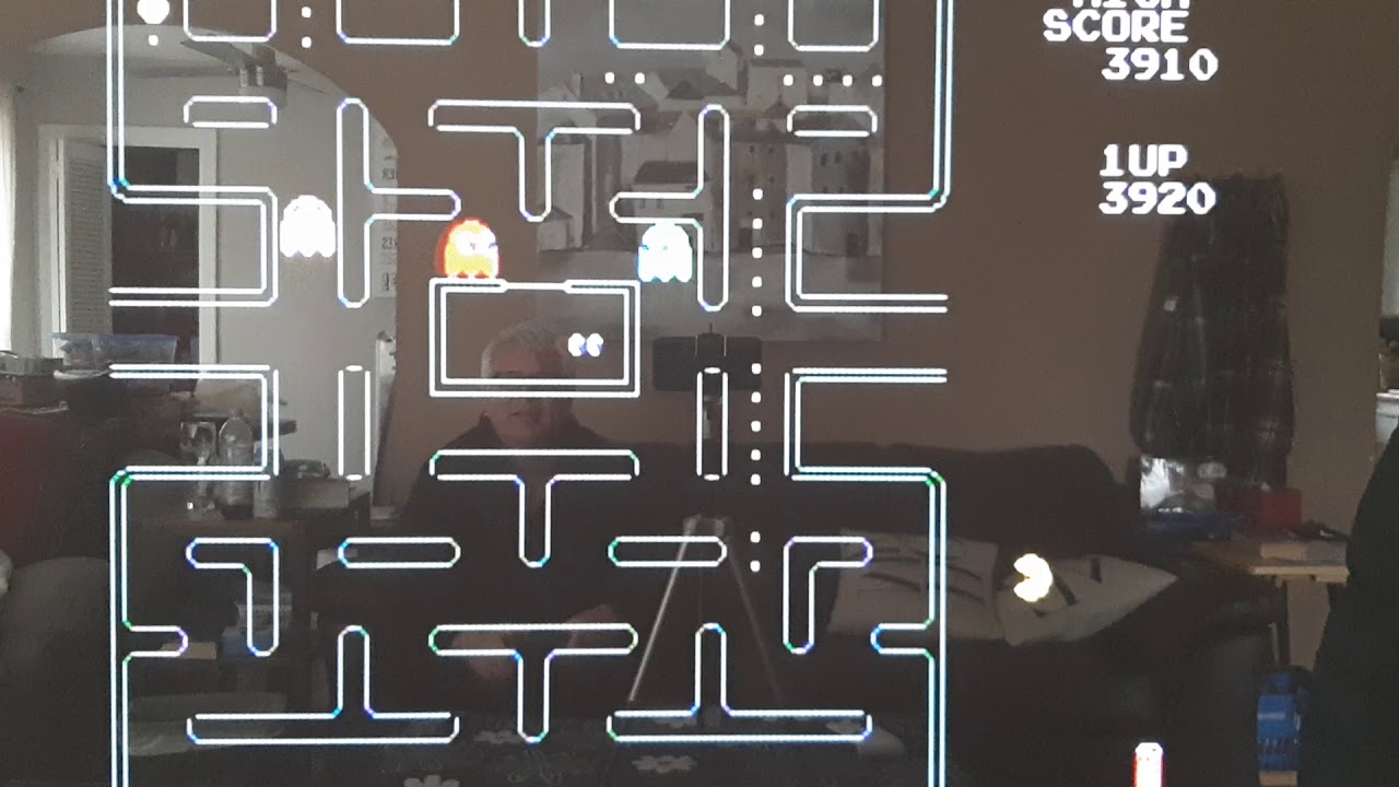 Pac-Man Connect & Play system Gameplay - YouTube