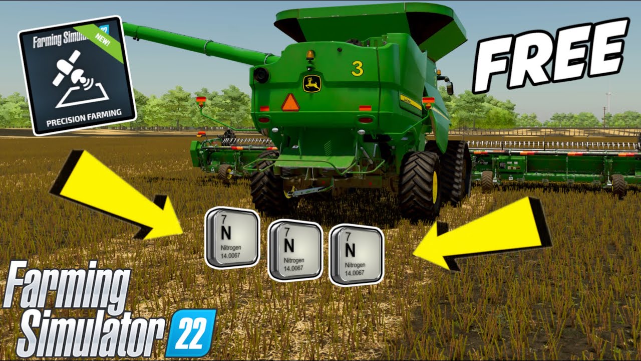 Free Nitrogen From Harvesting | Precision Farming | Farming Simulator ...