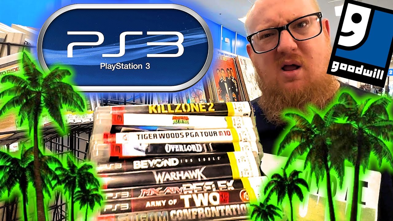 Thrift Store Hopping: PlayStation 3 Paradise! - Episode 49 - YouTube