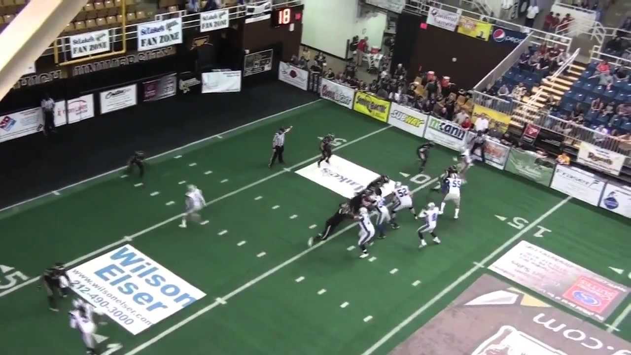 Warren Smith QB 2013 Mid Season Highlights Richmond Raiders (PIFL ...