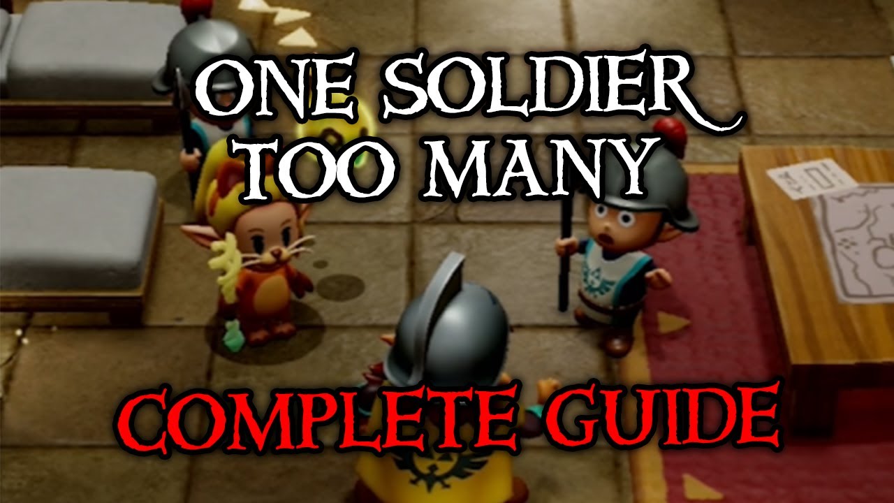 One Soldier Too Many Side Quest COMPLETE GUIDE + Reward | Zelda: Echoes ...