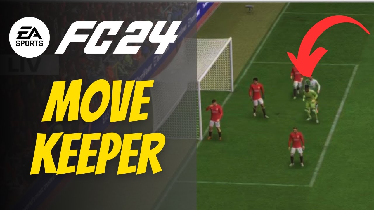 How to Move Keeper on Corners in FC 24 - Move GK while Corner Kicks in ...