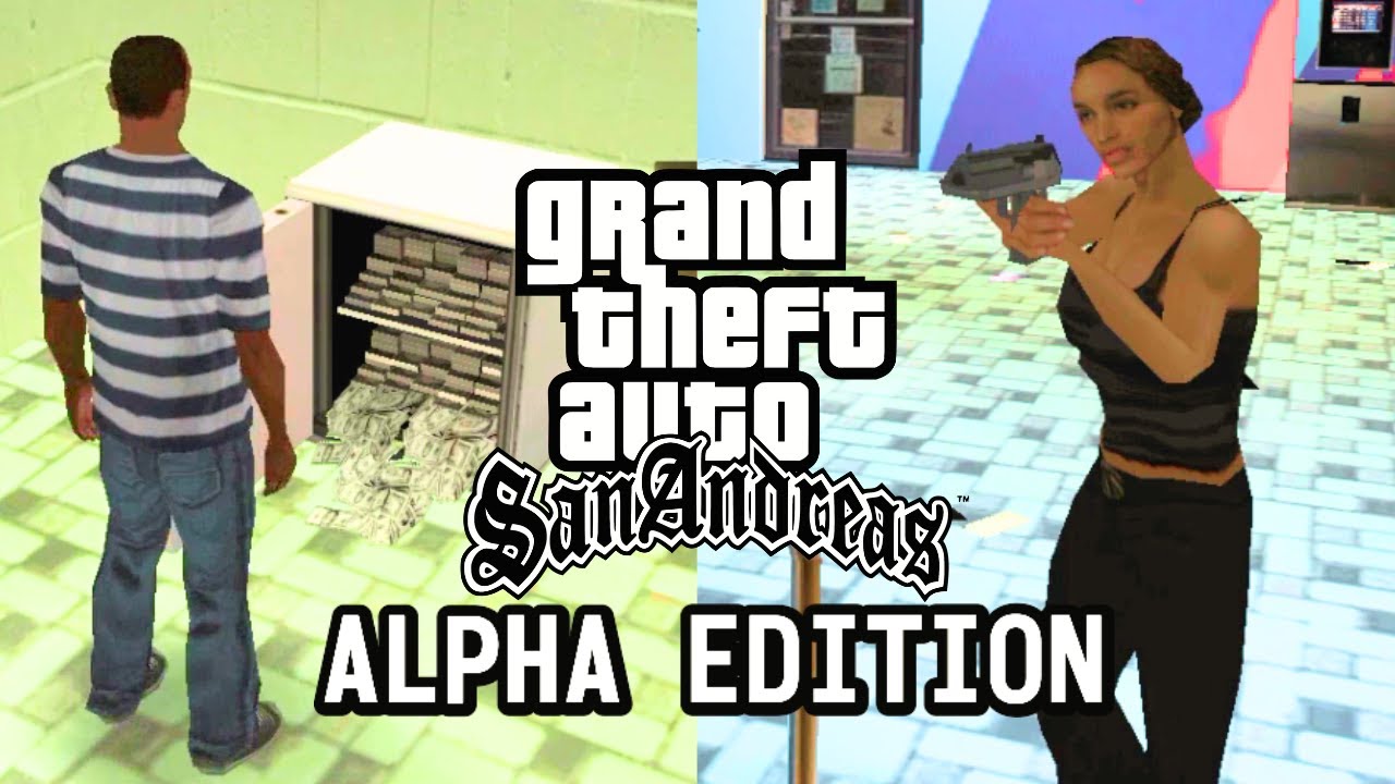 GTA San Andreas Alpha Edition Mission Against All Odds - YouTube