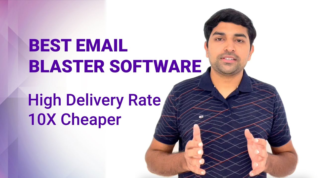 Best Email Blaster Software | High Delivery Rate | 10X Cheaper Price ...