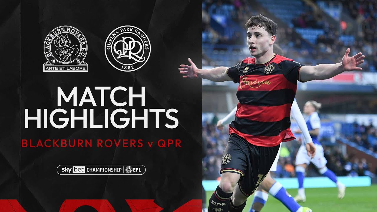 😮‍💨Debut Goal For Hodge | Highlights | Blackburn Rovers 1-2 QPR - YouTube