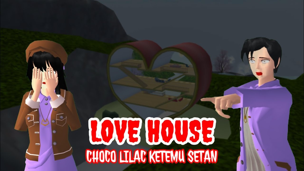 Love House Setan || Sakura School Simulator || Sakura Hantu || Film ...