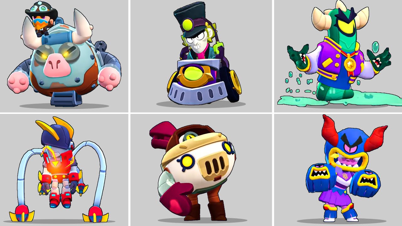 ALL NEW SKINS WINNING and LOSING ANIMATION BRAWL STARS! - SEASON 20 ...