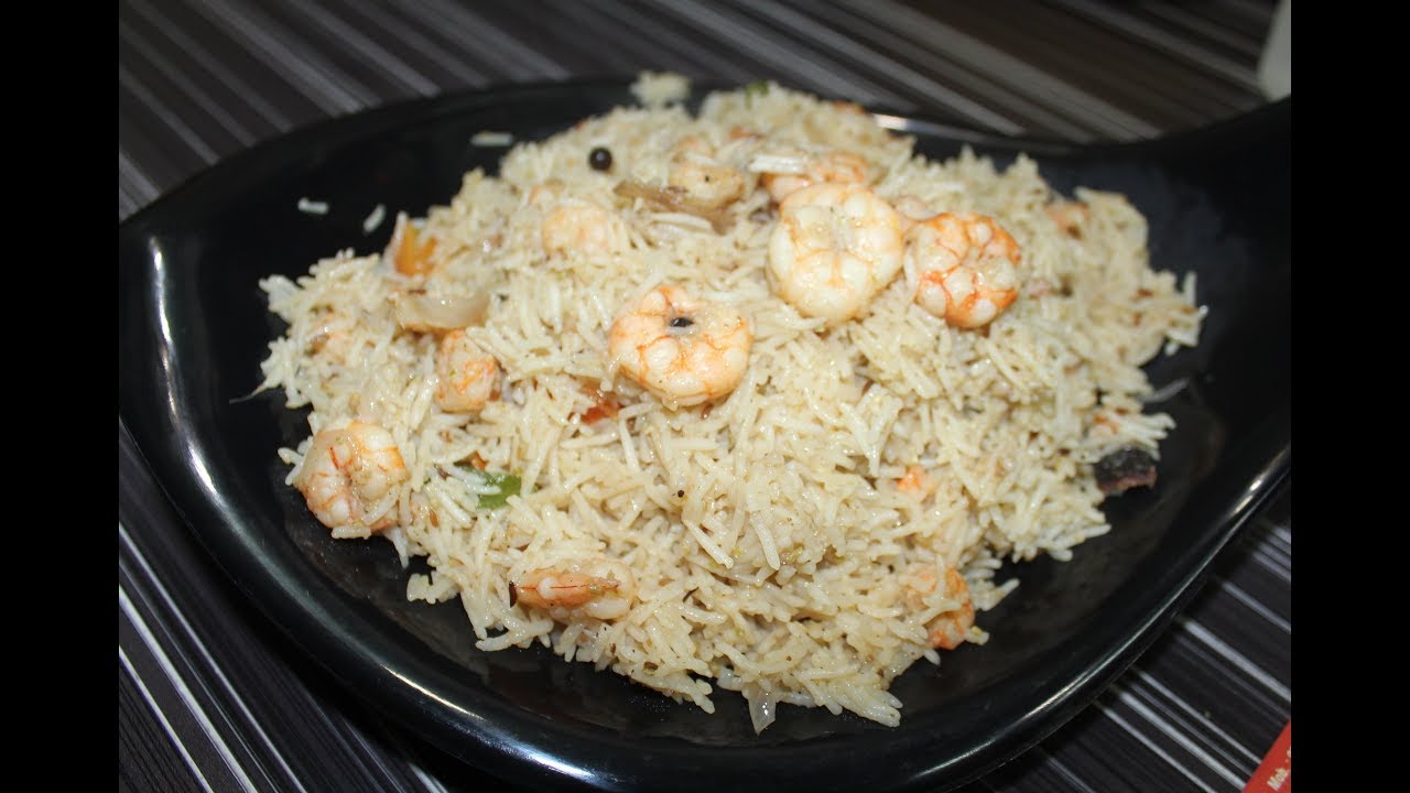 PRAWNS PULAO ON VIEWERS DEMAND - YouTube