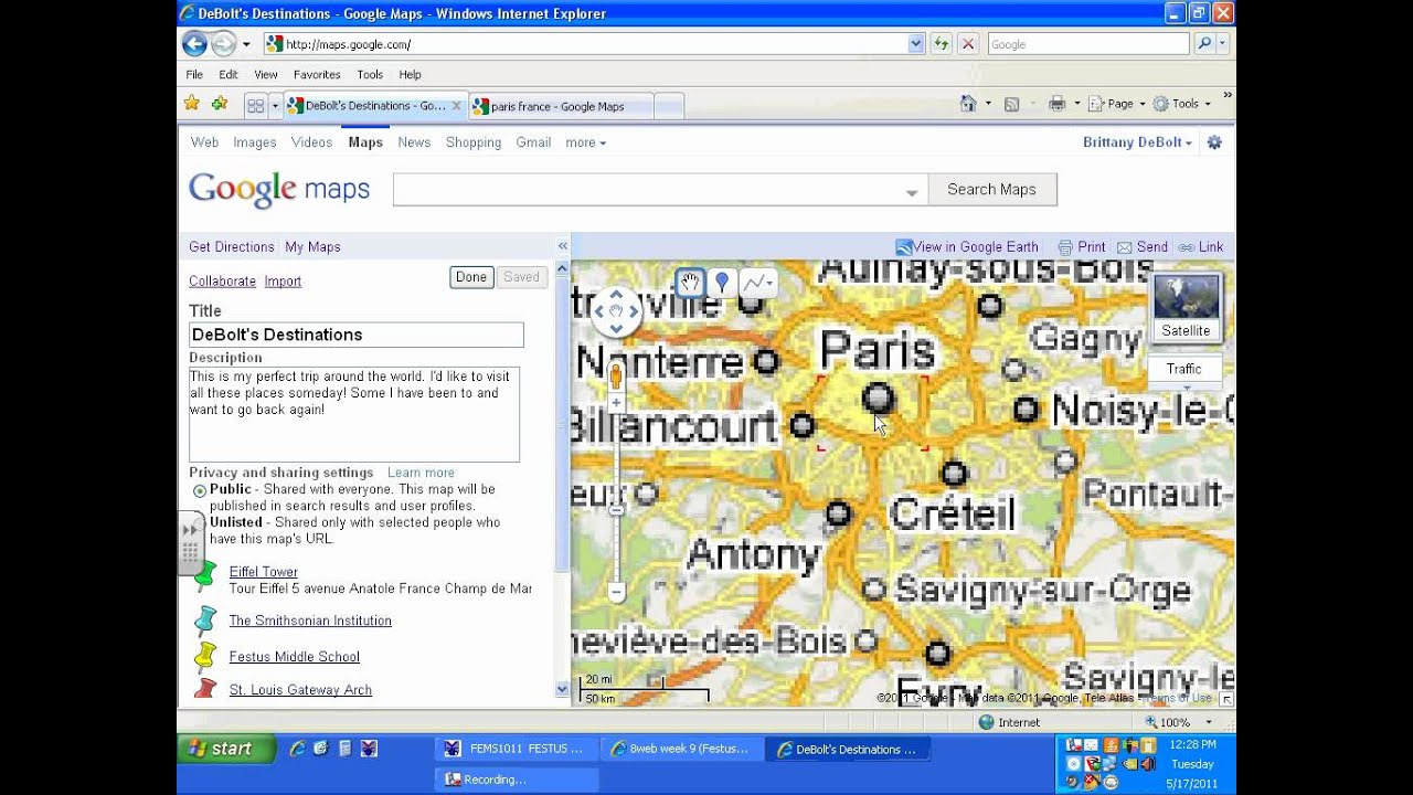 Google Maps Add Placemark YouTube Google Maps Add Placemark YouTube