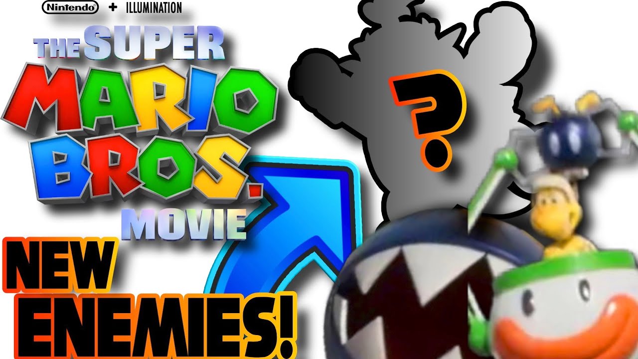 NEW Characters and Enemies REVEALED For The Super Mario Bros Movie ...