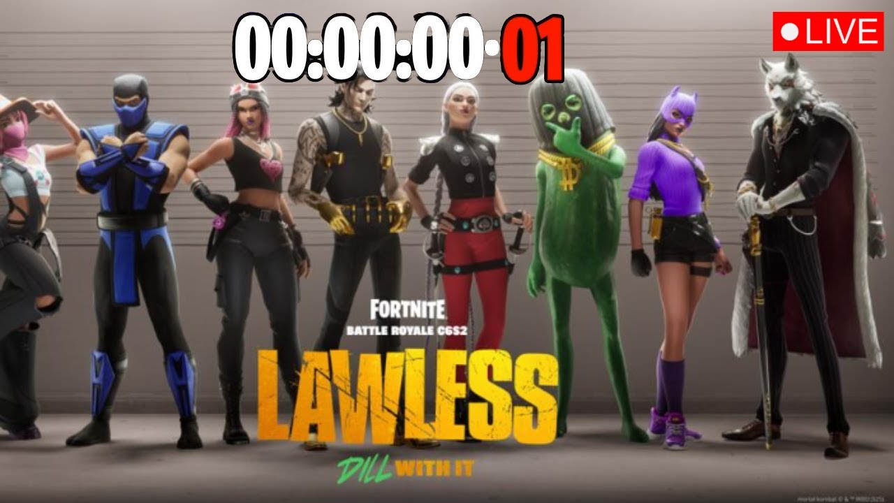 LIVE!!! CHAPTER 6 SEASON 2 COUNTDOWN AND GAMEPLAY - YouTube