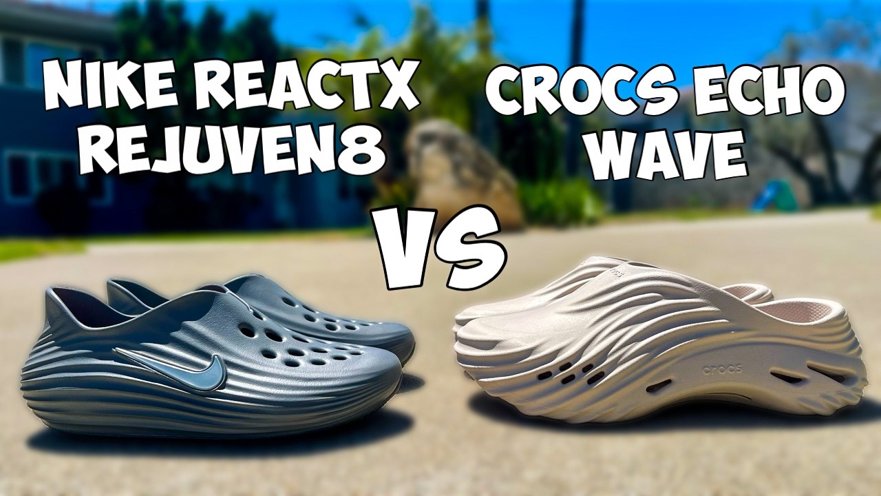 Nike Rejuvn8 vs Crocs Echo Wave Best Foam Clog in 2025? - YouTube