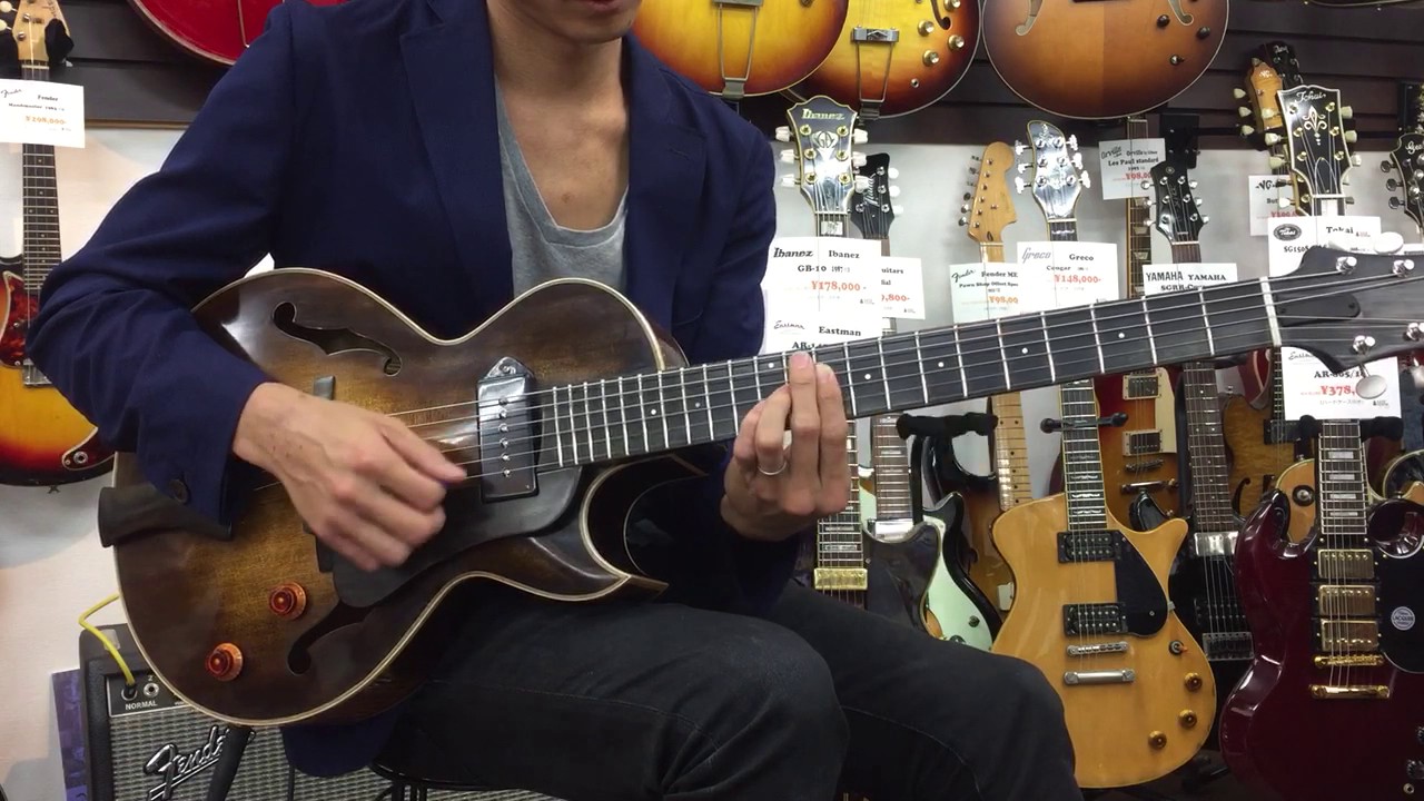 EASTMAN AR-145/P-90 Custom [LAST GUITAR] - YouTube