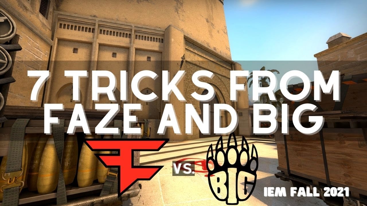 7 Interesting Tricks from Faze vs BIG (IEM Fall 2021) - YouTube