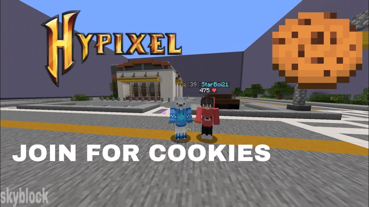 Hypixel Skyblock Giving Away Cookies - YouTube