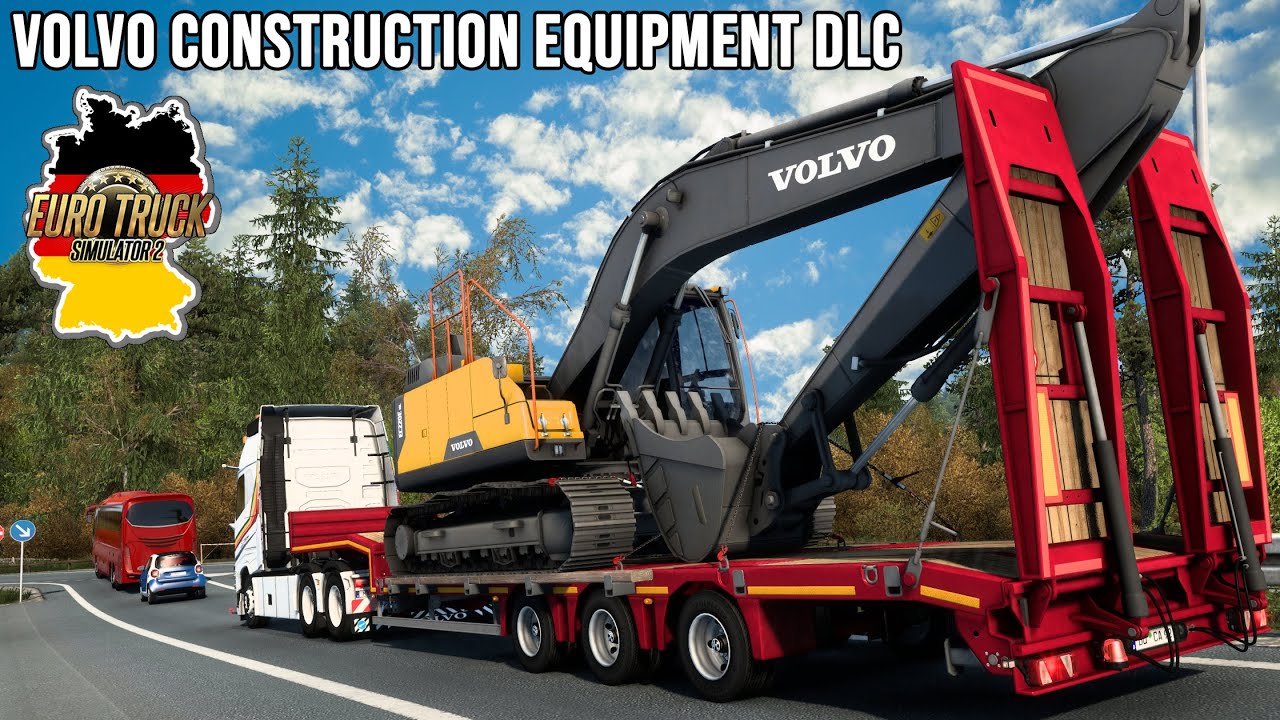 ETS2 VOLVO Construction Equipment DLC durch Deutschland [1924] EURO ...