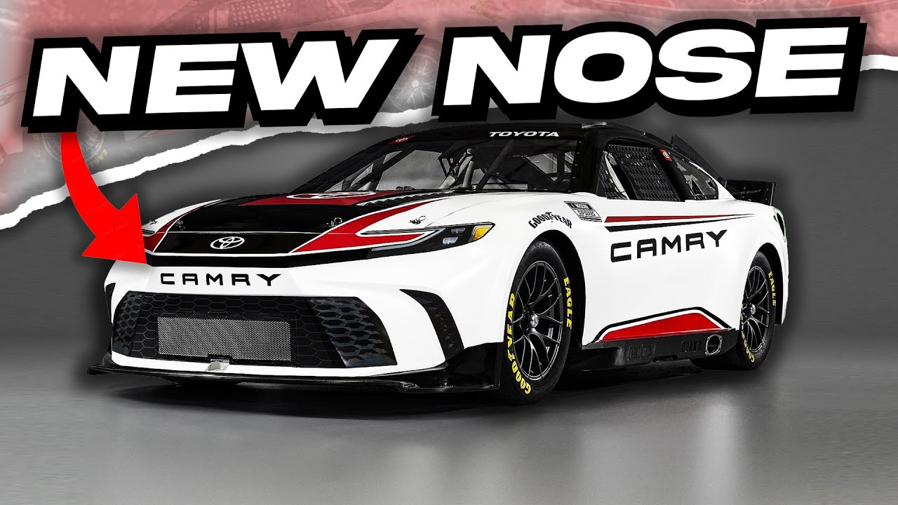Toyota's 2024 NASCAR Camry Is WEIRD... | More NASCAR Races on Streaming ...