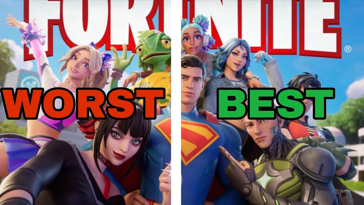 I RANKED the Current Battle Pass Skins from WORST to BEST | Fortnite ...
