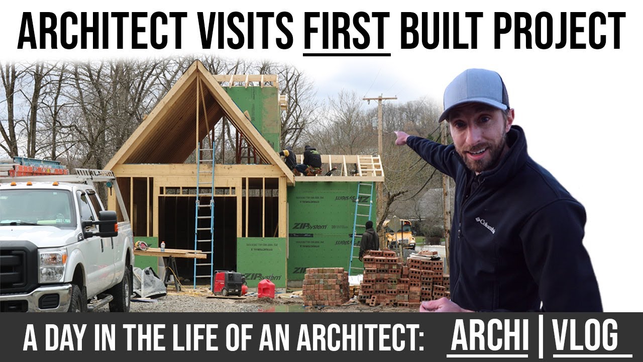 Construction Site Visit: A Day In The Life of An Architect, Archi Vlog ...