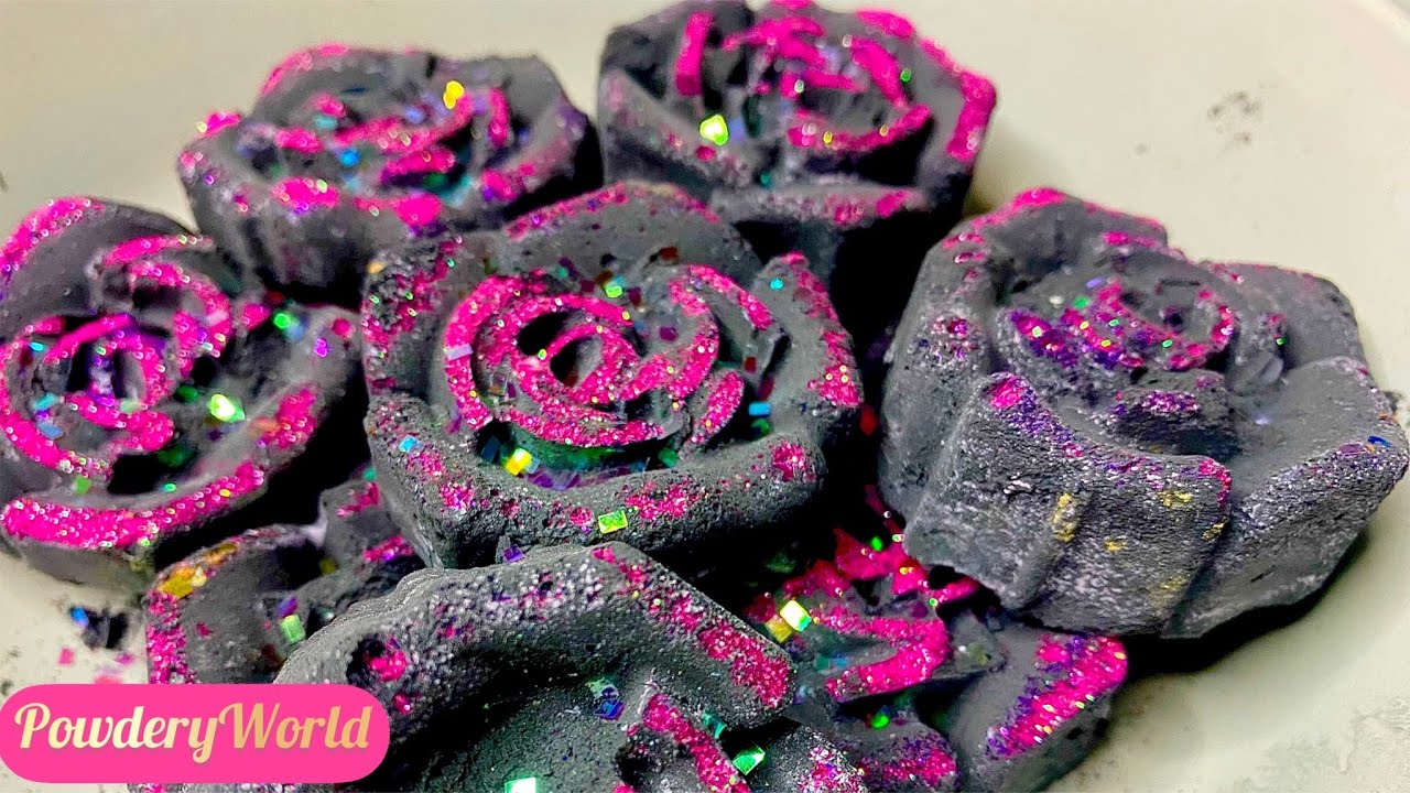 Charcoal n bp 🌹 | Reformed/Recycled gym chalk reforms | ASMR crumbling ...