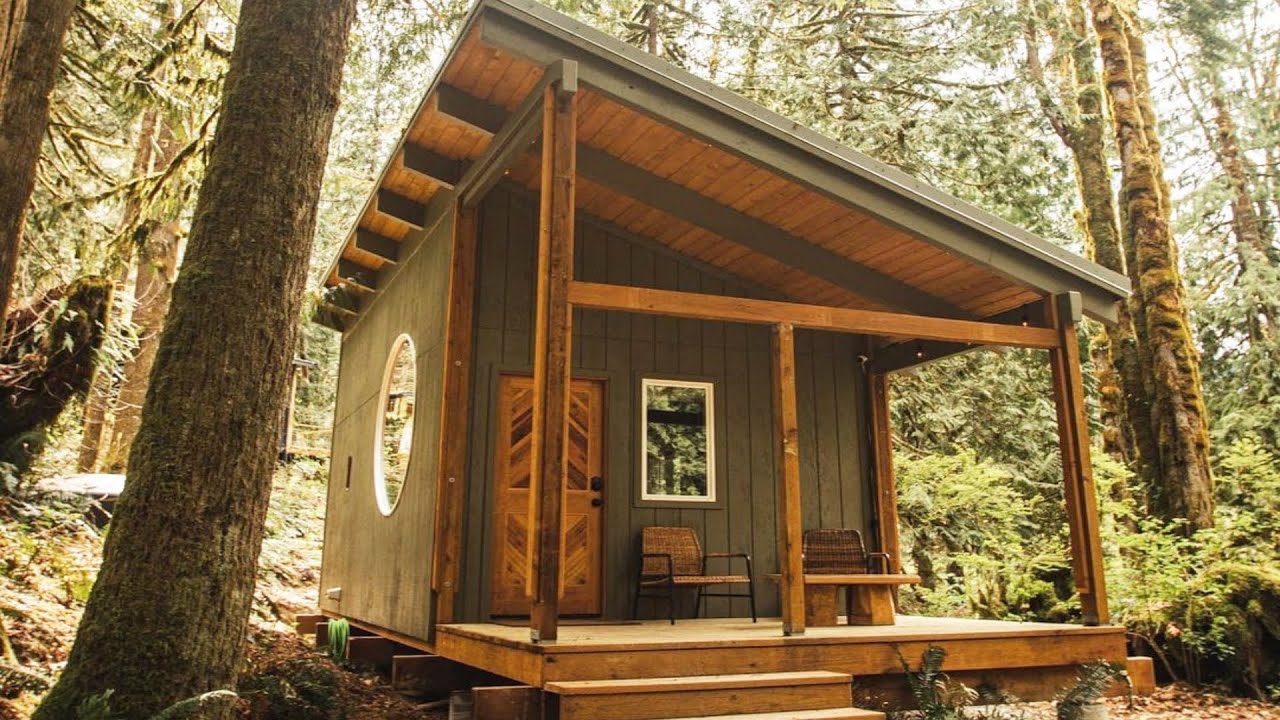 The Coziest Cyclops One-of-a-kind Cabin Featured by CabinPorn - YouTube