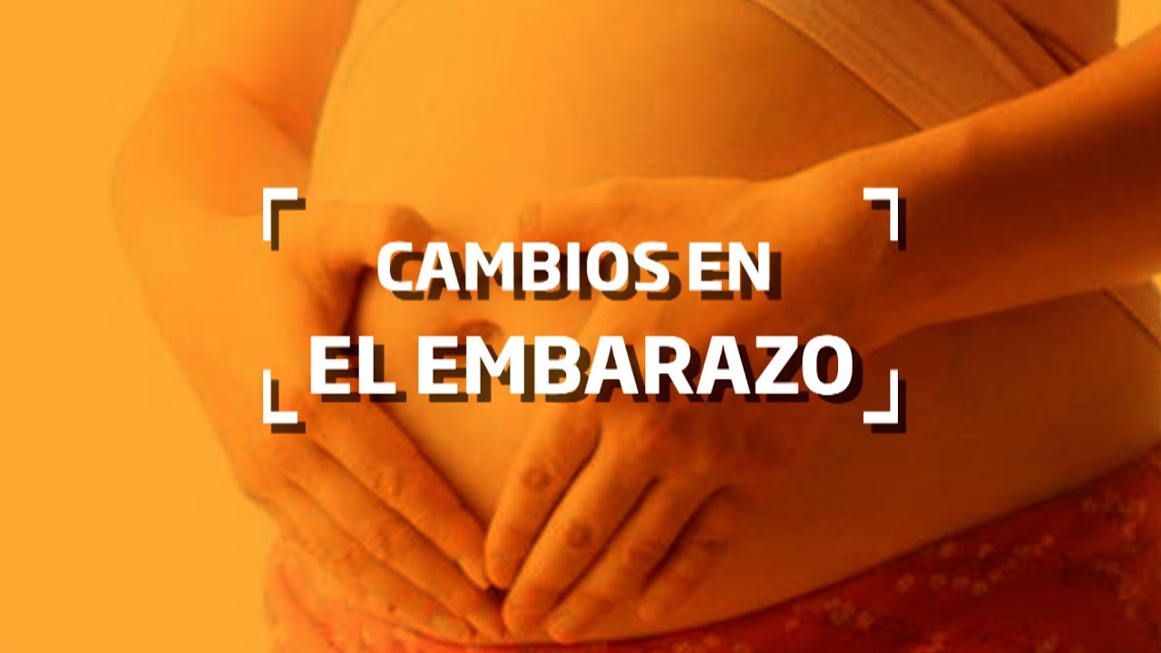 Cambios físicos en la mujer durante el embarazo - YouTube