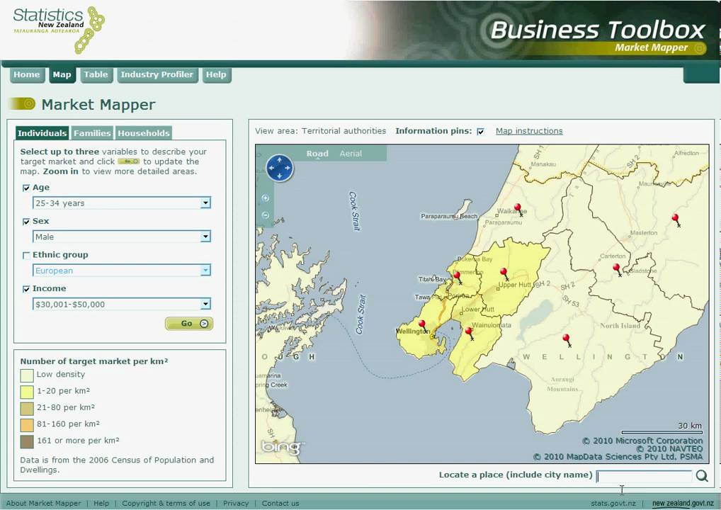 Business Toolbox: Market Mapper tutorial - YouTube