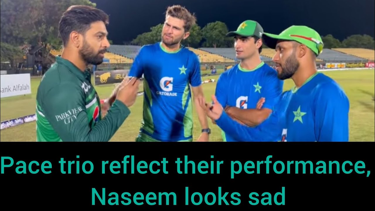 pakistan pace attack reflect their performance in 1st odi naseem looks ...