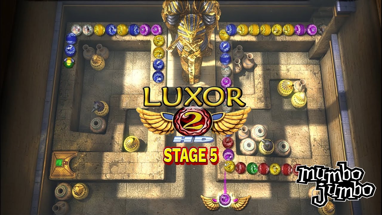 Luxor 2 HD Level 5 - YouTube