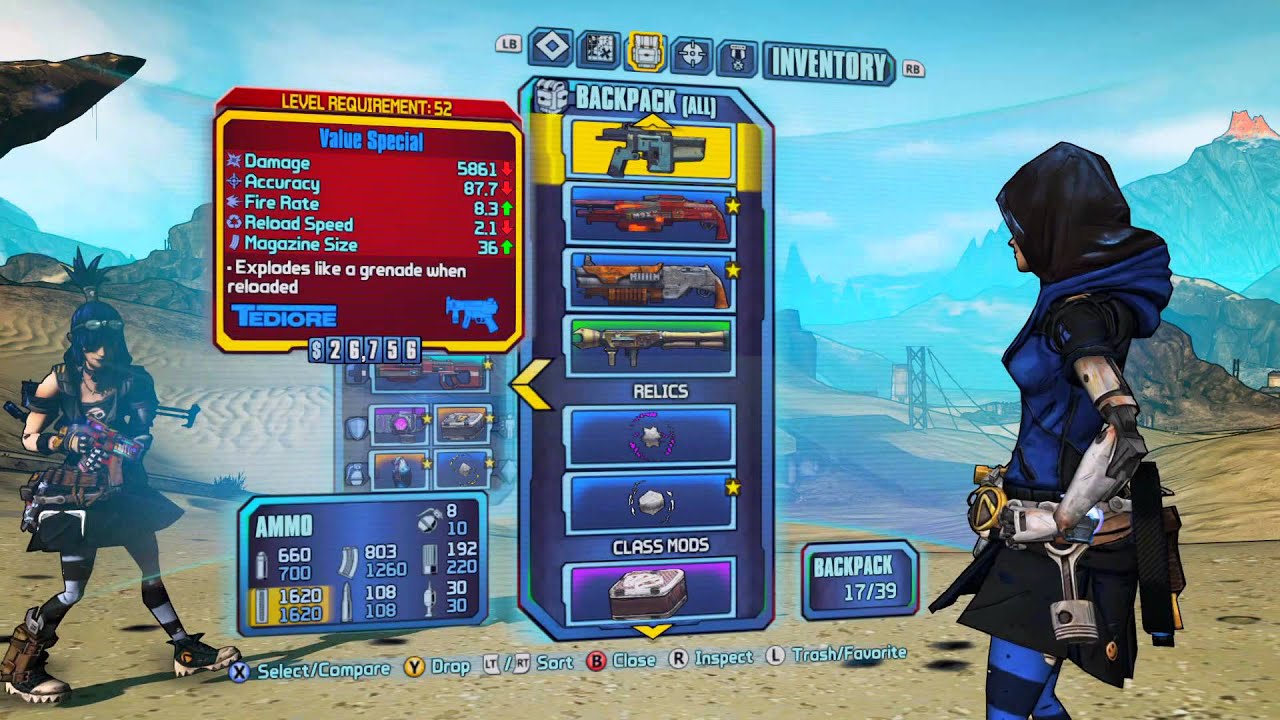 BL2 Tubby Spiderant and Gaige Muddy and Bloody skin. - YouTube