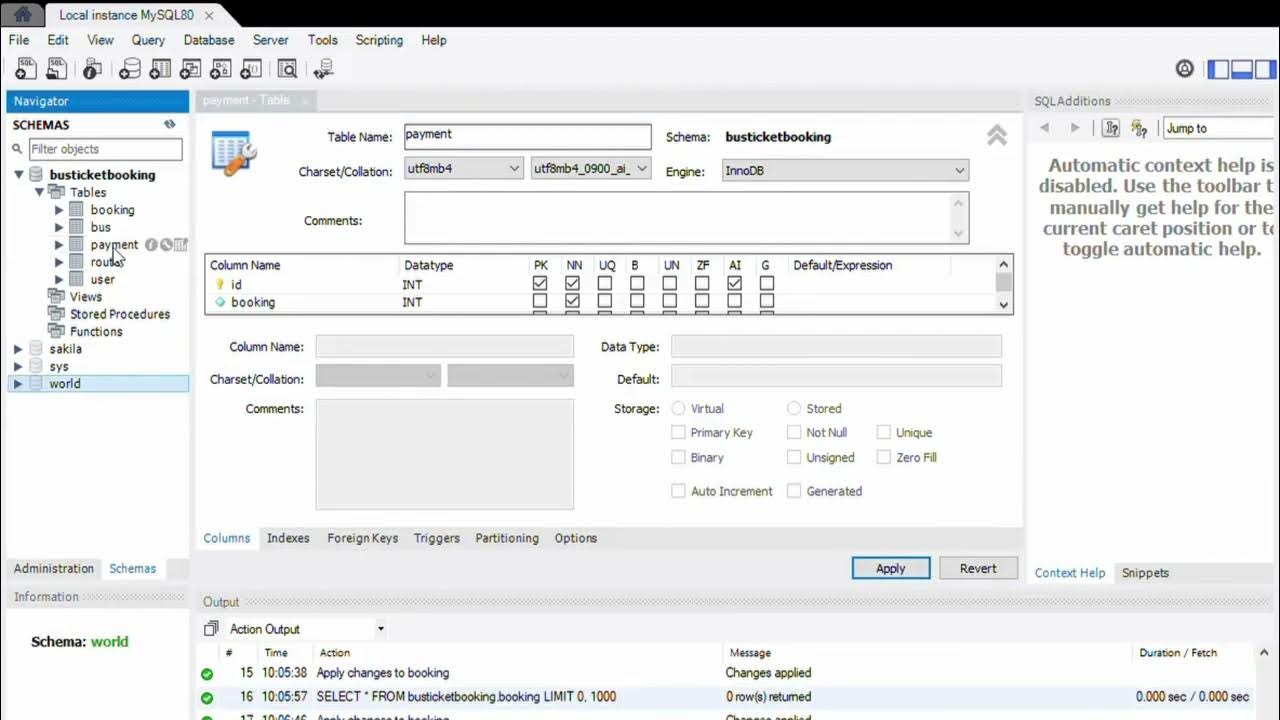 create table and foreign key in database in mysql workbench ||MySQL ...