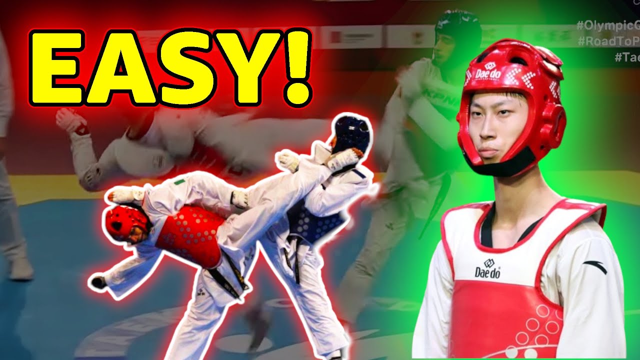 How This Chinese Fighter was able to Win (Taekwondo Fight Analysis ...