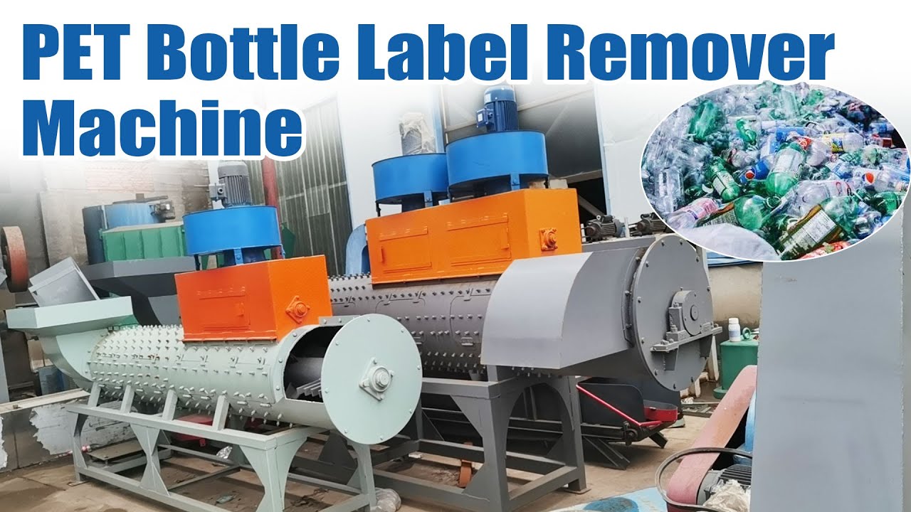 Efficient PET Plastic Bottle Label Remover Machine – Revolutionizing ...