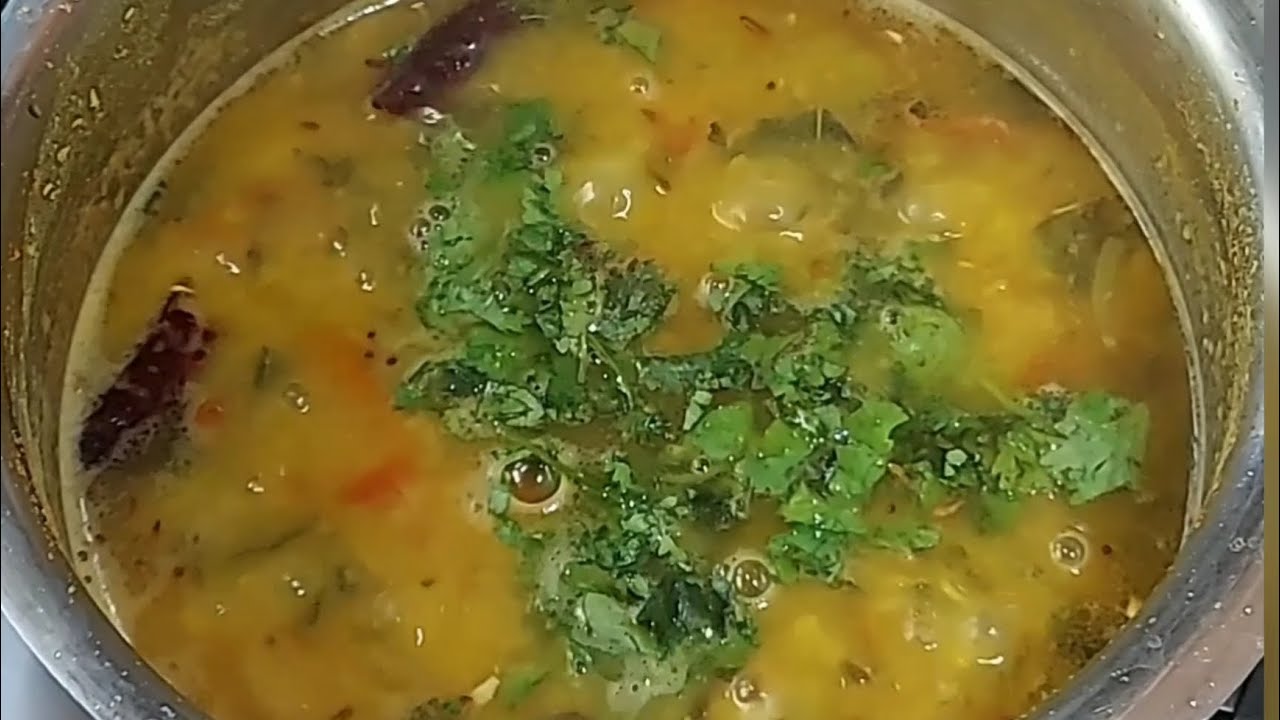 how to make simple dal in pressure cooker toor dal tasty dal at home # ...