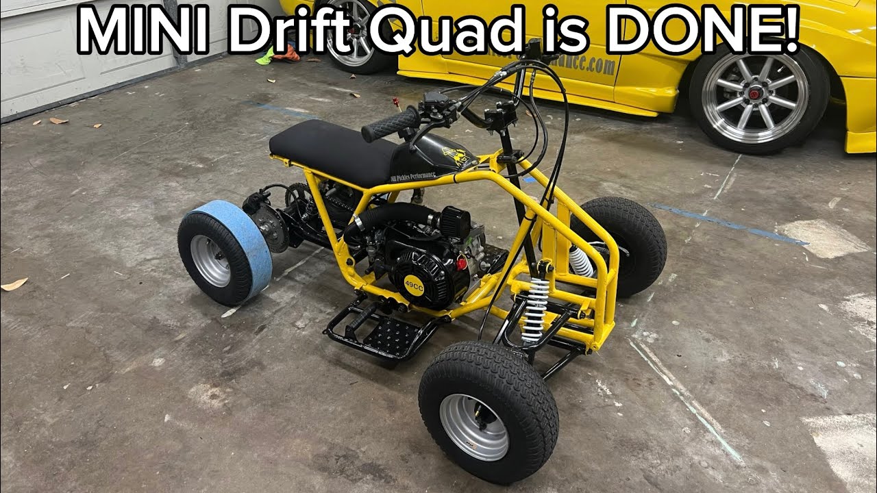 Mini Drift Quad is DONE! Finishing Painting and Complete Reassembly ...
