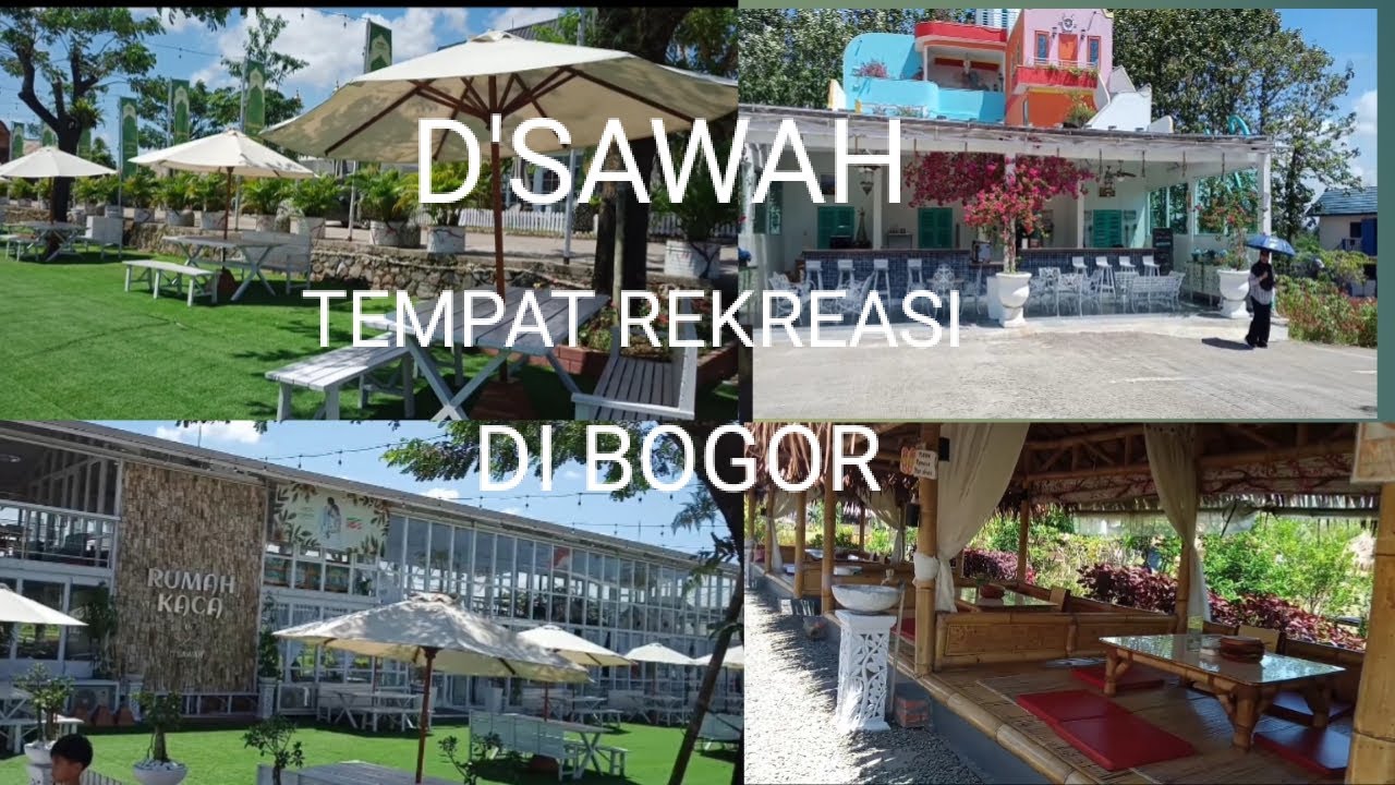 D'SAWAH, TEMPAT REKREASI DI BOGOR | TEMPATNYA ENAK BANGET ...