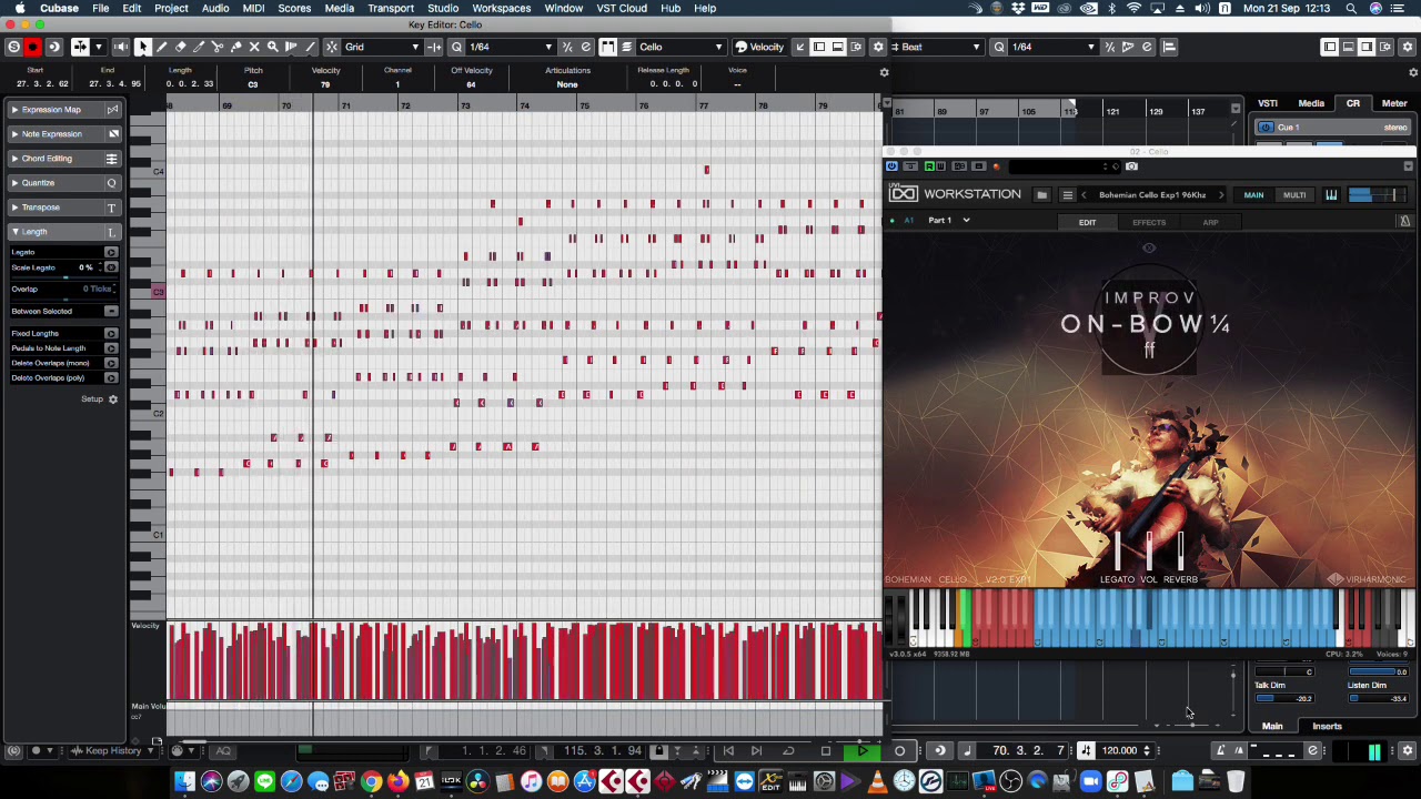 Demo MIDI Mockup Bohemian Cello - Virharmonic - YouTube