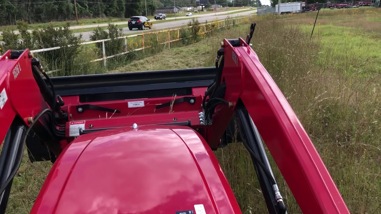 5 Foot Cutter on a Mahindra 26 Horse Power Tractor - YouTube