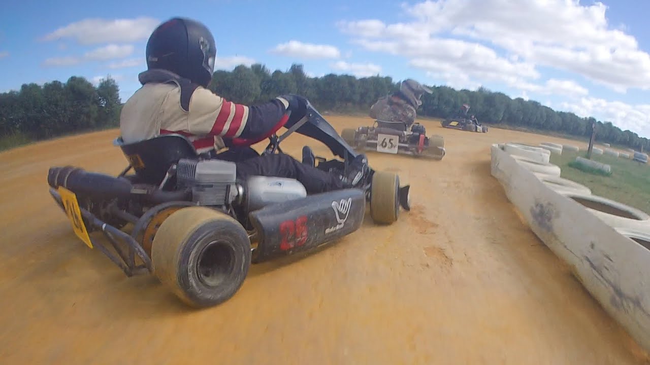FDKC dirt kart. KT 100, heat 3, 23 Feb 2025 - YouTube