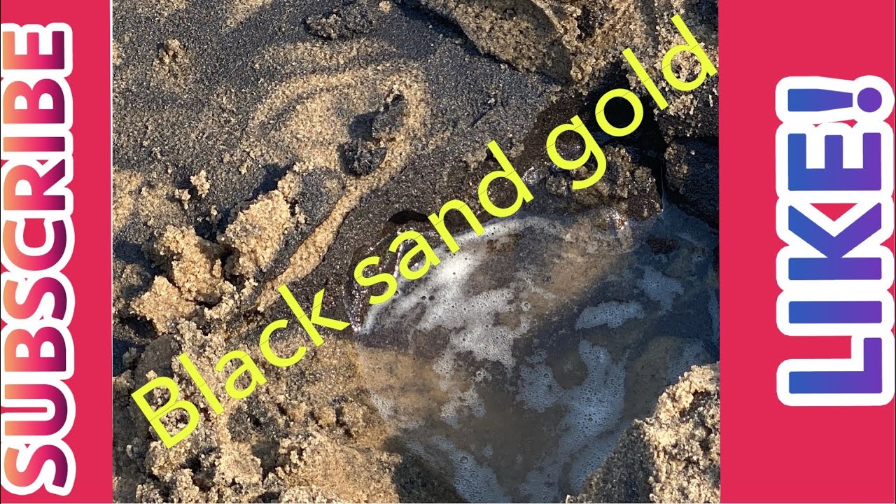 Black sand gold - YouTube