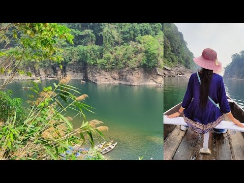 Dawki River Meghalaya। beautiful and cleanest river - YouTube