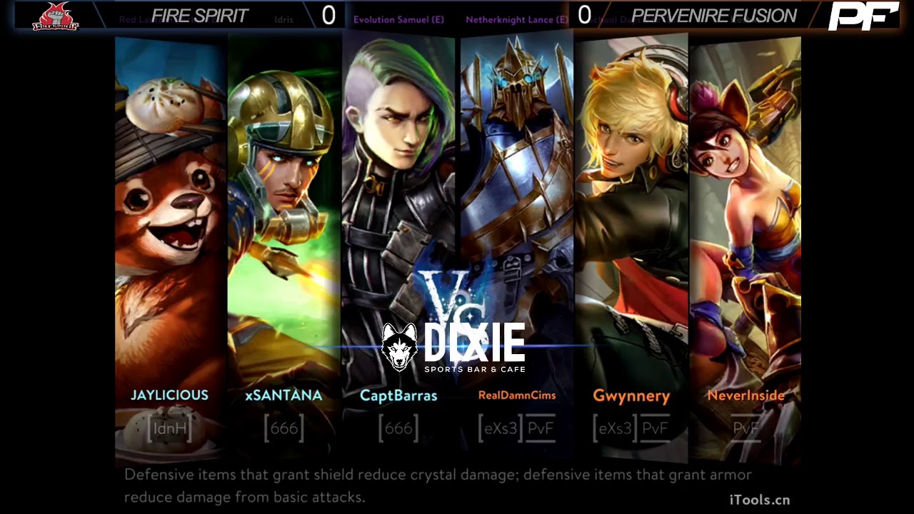 Vainglory Tangerang Tournament: Fire Spirit vs Pervenire Fusion - YouTube