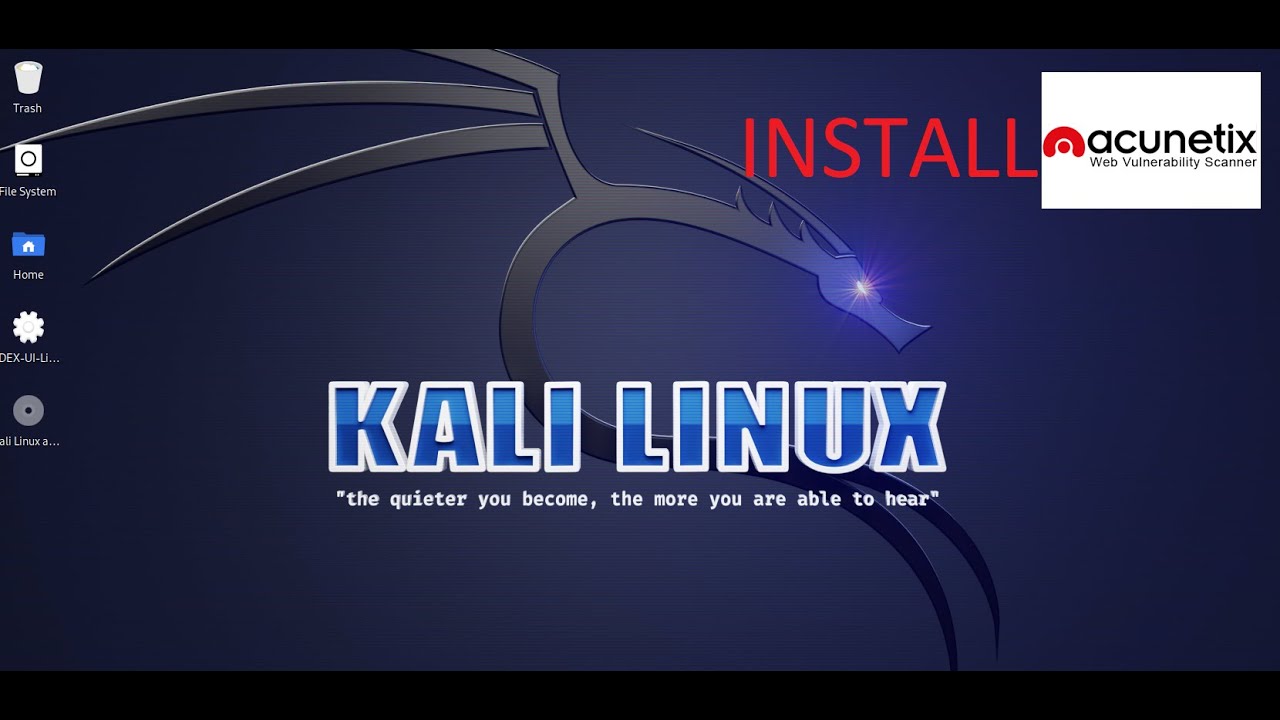 Hướng dẫn cài đặt acunetix v15 | Guide install acunetix v15 scan vul ...