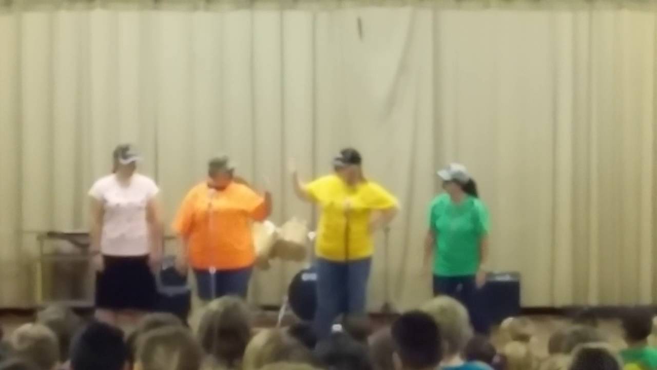 Waskom Elementary Teachers Talent Show 2016 - YouTube