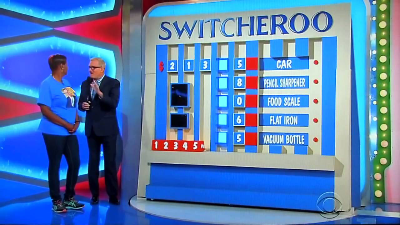 The Price is Right - Switcheroo - 1/7/2016 - YouTube